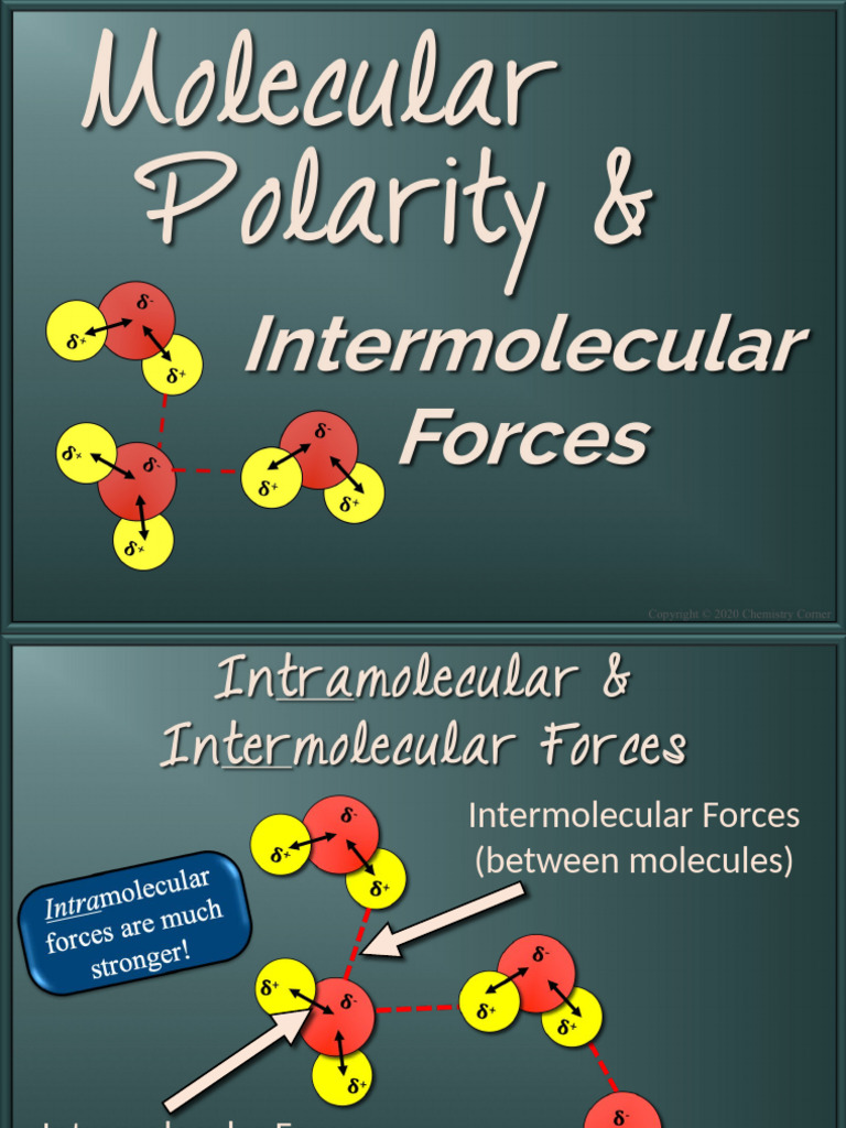 2 Polarity and IMF PowerPoint | PDF | Chemical Polarity ...