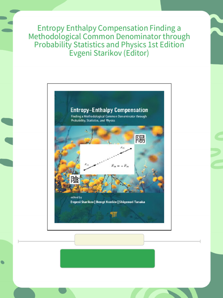 15261 | PDF | Entropy | Thermodynamics