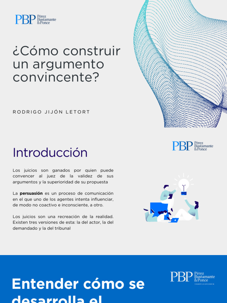 ¿Cómo construir un argumento convincente (1) | PDF | Juez | Cognición