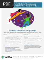 WIDA Writing Rubric | PDF | Vocabulary | Word