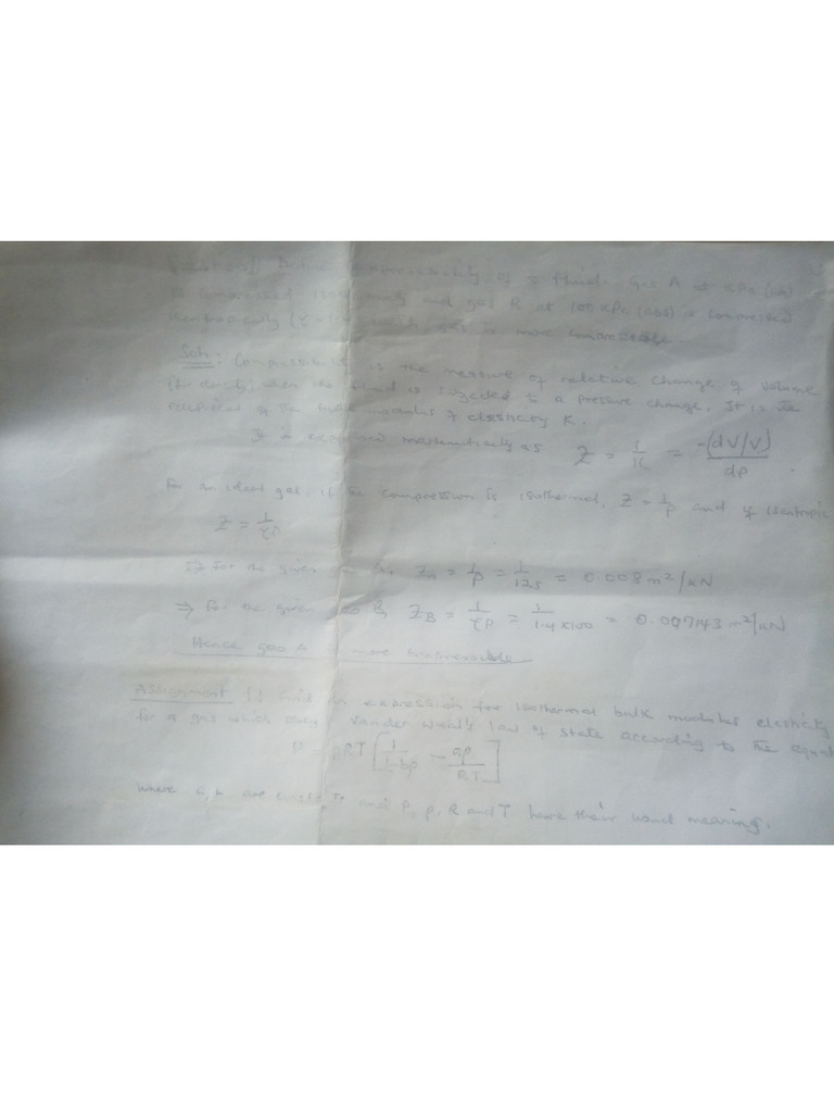 MEE 206 Material (Fluid Mechanics) | PDF