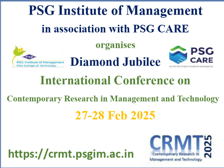 Psgim CRMT 2025 | PDF