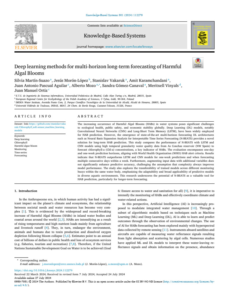 Deep Learning Methods For Multi Horizon Long Term Foreca 2024 Knowledge ...