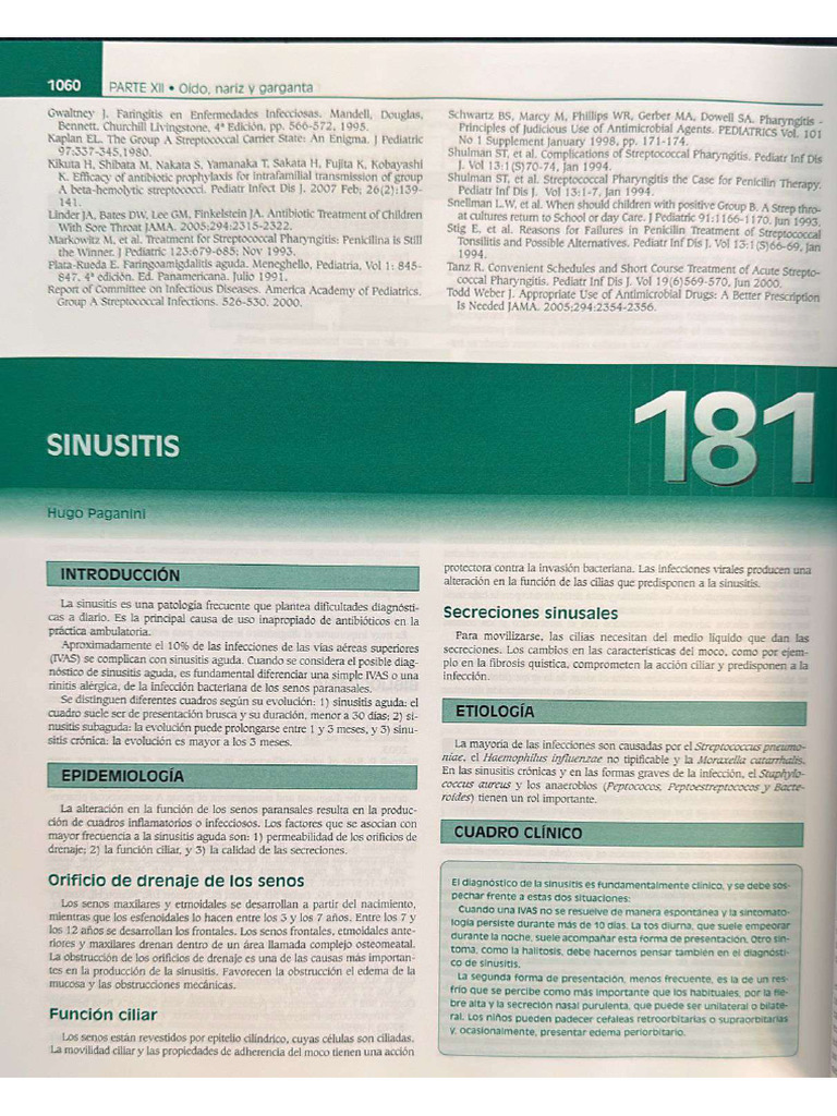 Sinusitis | PDF