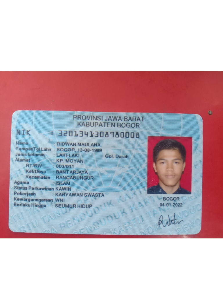 Form data diri dan KTP_20250305_110011_0000 | PDF