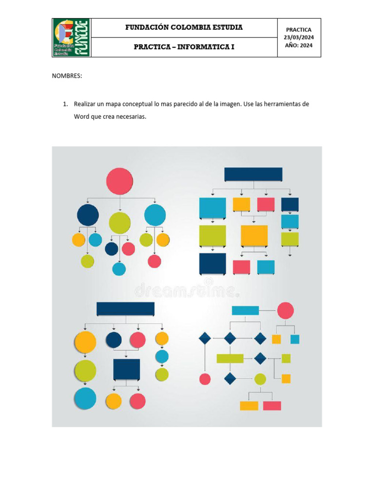 Practica - Informatica 1 - 2024 | PDF