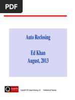 Auto-Reclosing in HV Systems | PDF | Relay | High Voltage