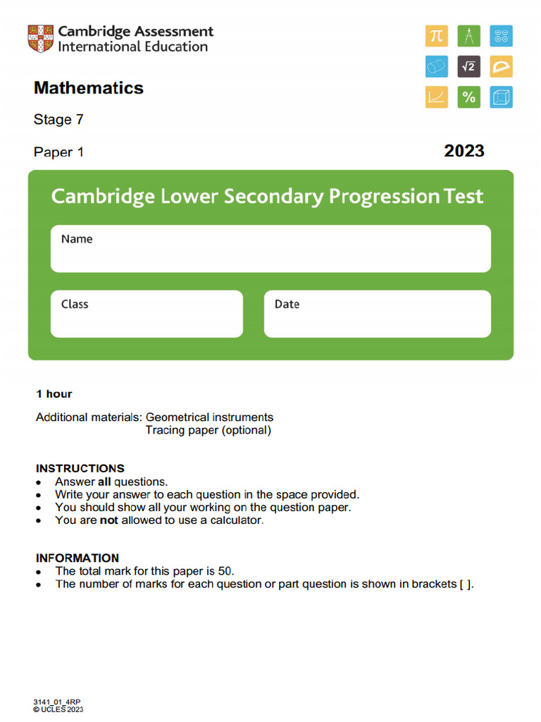 stage 7 maths | PDF