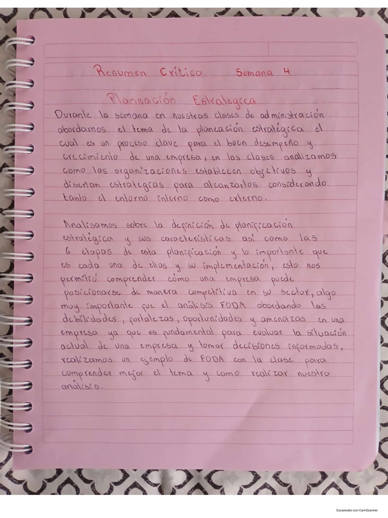 Resumen Crítico Semana 4 | PDF