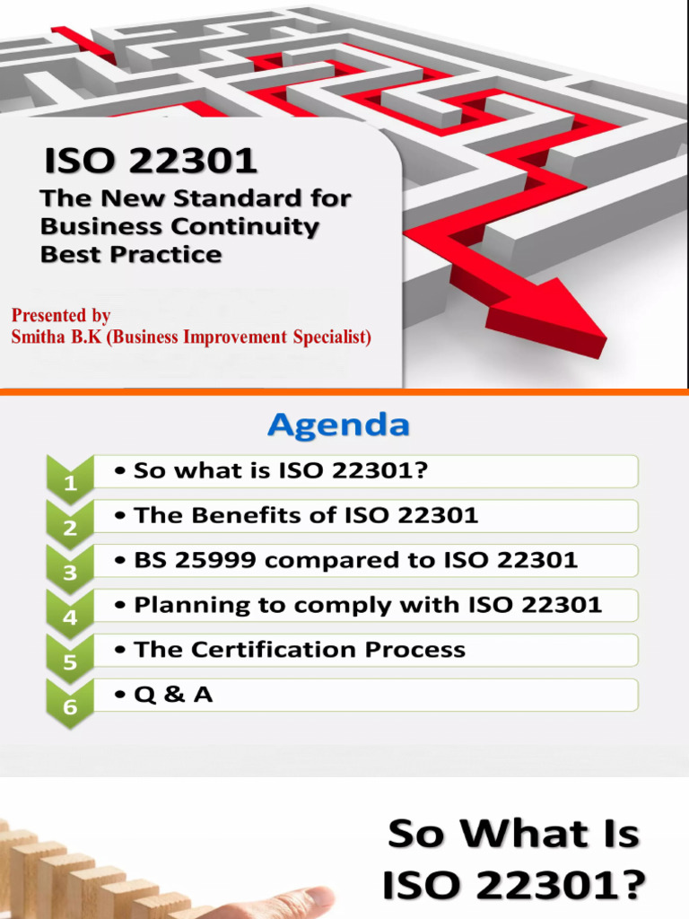 ISO 22301 PPT_2 | PDF