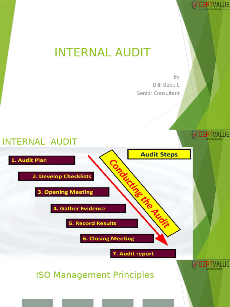 Internal Audit Training | PDF | Audit | Internal Audit