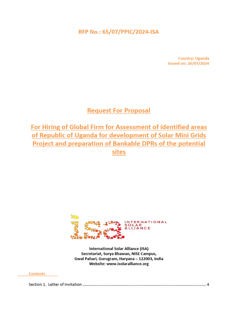 MEMD | PDF | Request For Proposal | Consortium