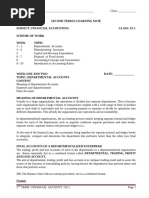 Departmental Accounts - Notes Revised (2024-2025) | PDF | Expense ...