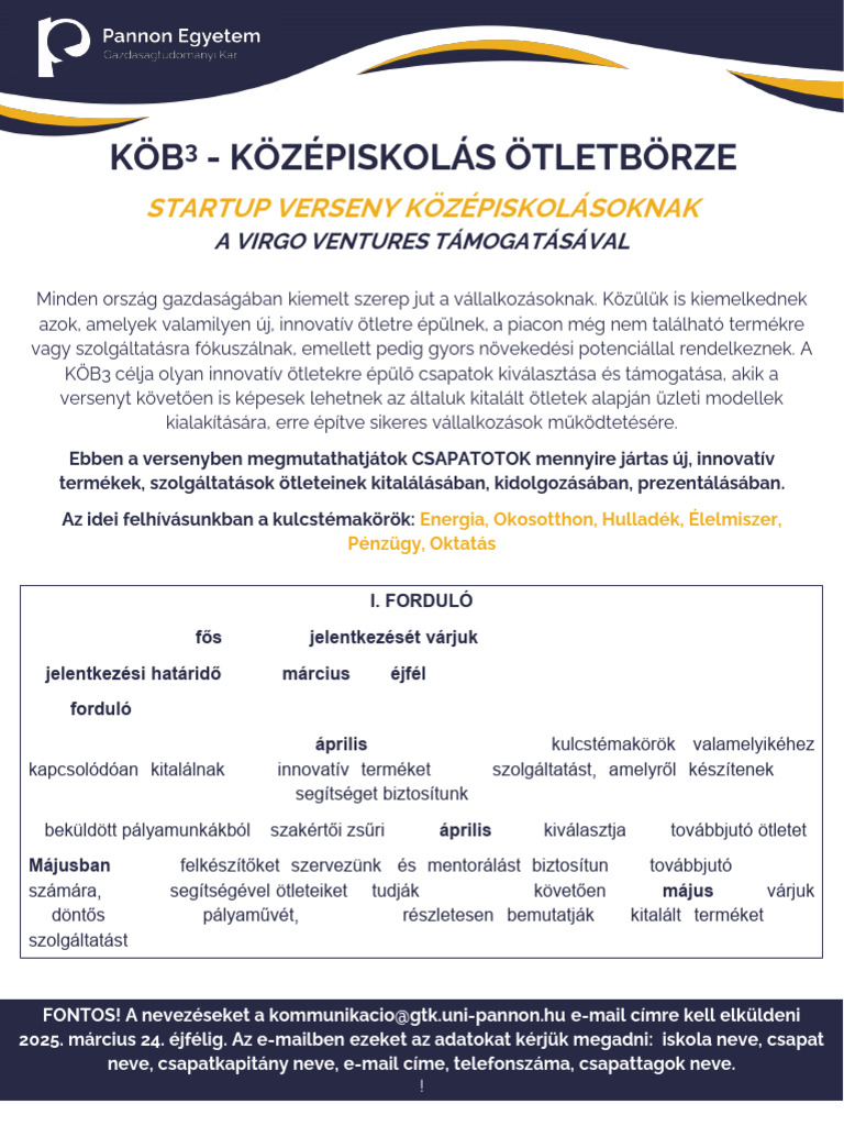 KOB_felhivas_2025 | PDF