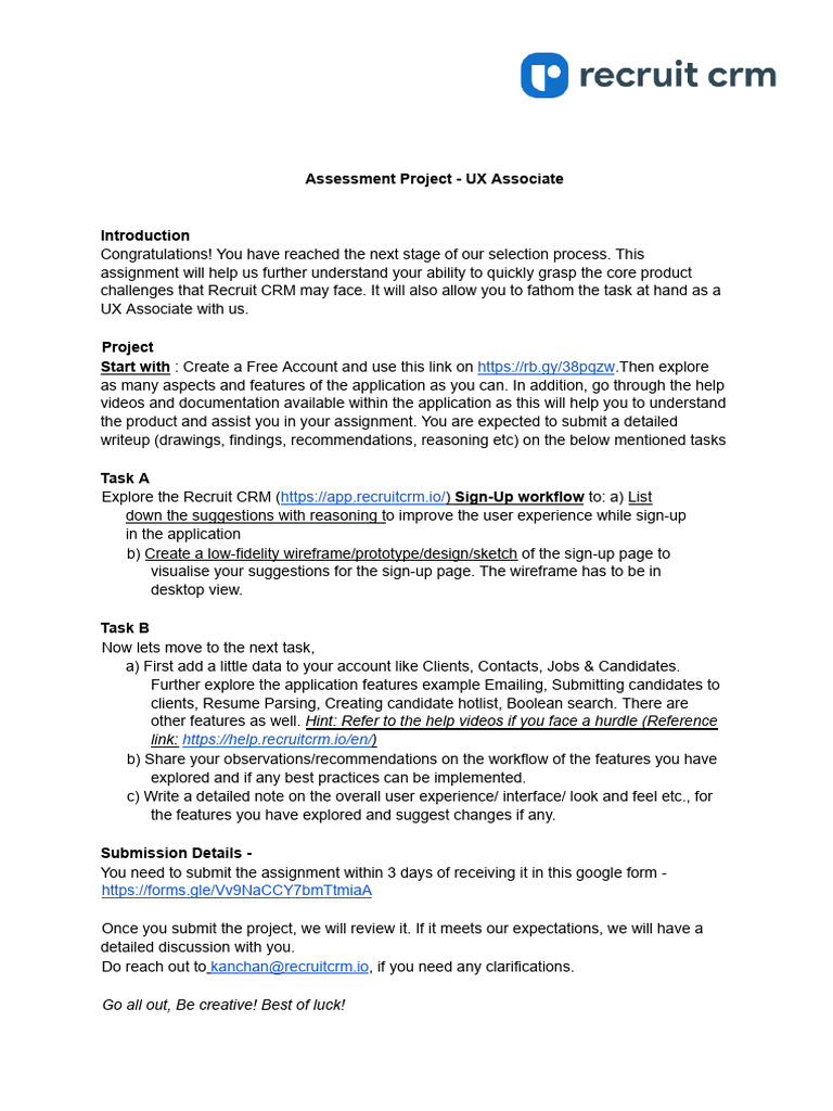 UI - UX - Assignment PDF | PDF