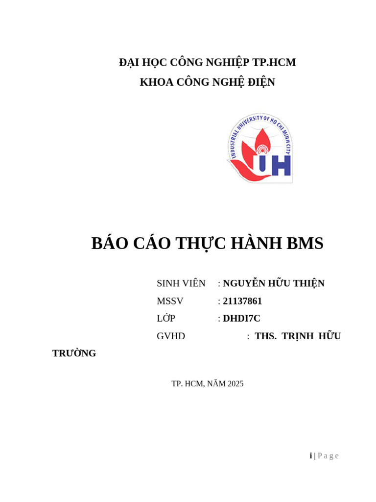 BMS Iuh | PDF