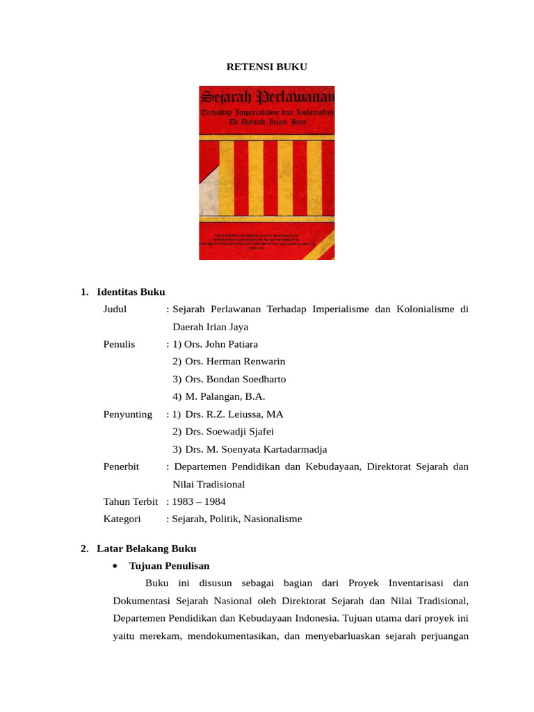 Sejarah Perlawanan Terhadap Imperialisme Dan Kolonialisme Di Daerah ...