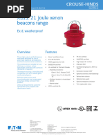 XB15 Xenon Beacons Overview | PDF | Pipe (Fluid Conveyance) | Engineering