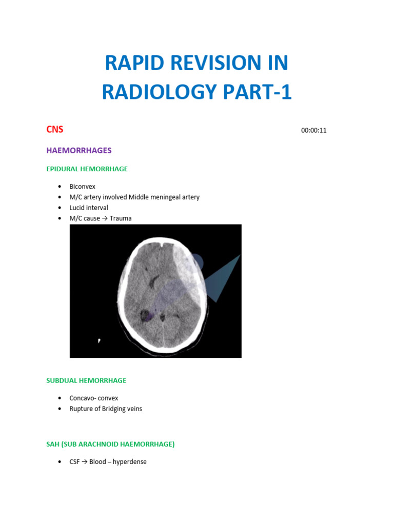 Rapid Revision in Radiology Part-1 Atf | PDF | Stomach | Esophagus