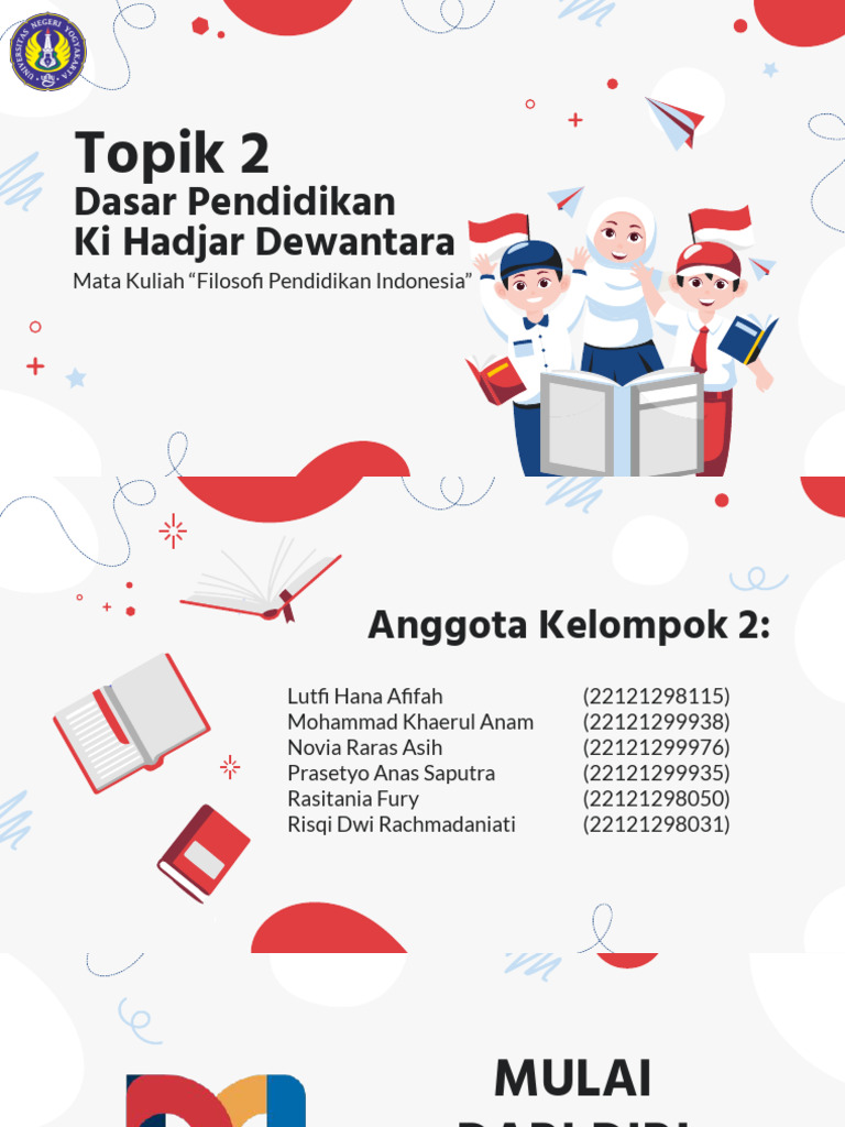 Topik 2 - Filosofi Pendidikan Indonesia | PDF