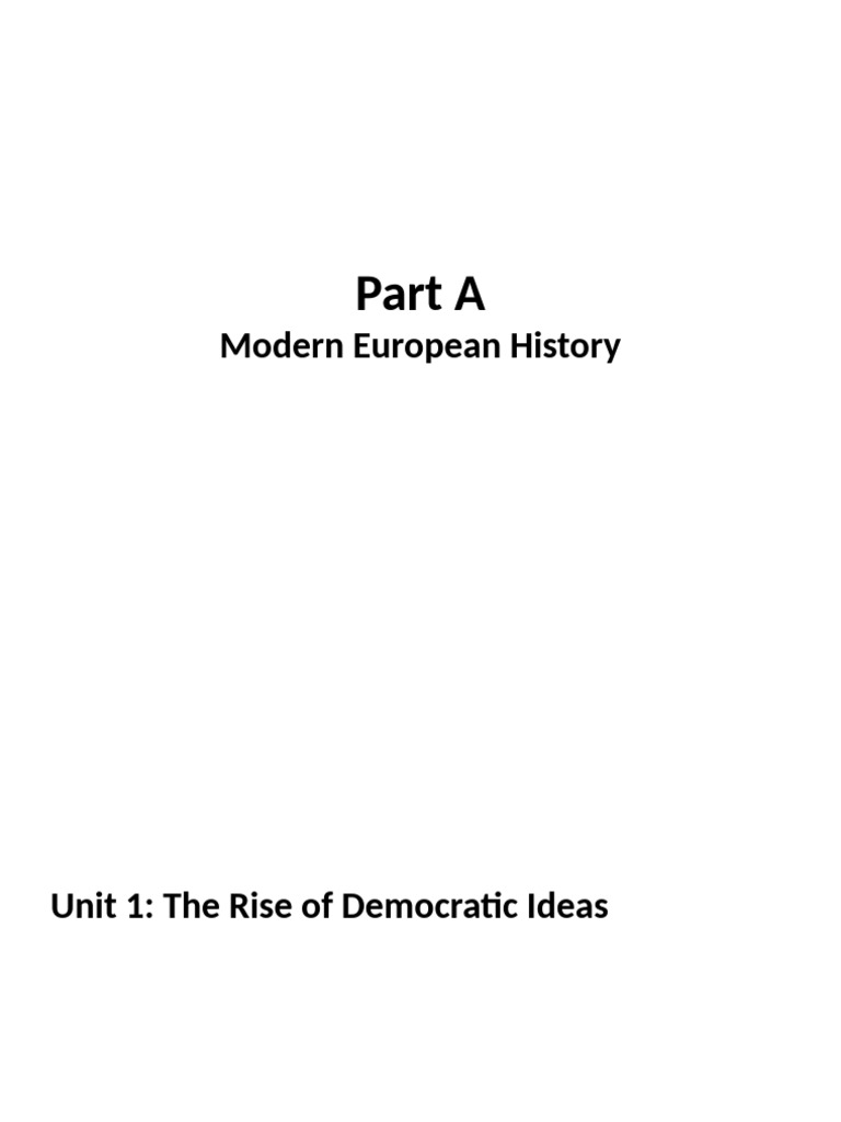 Unit 1 The Rise of Democratic Ideas | PDF | Roman Republic | Ancient ...