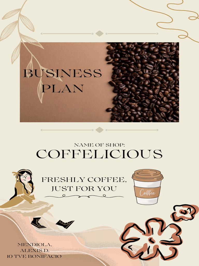 Business Plan for Coffeelicious Coffee Shop | PDF | Business | Economies