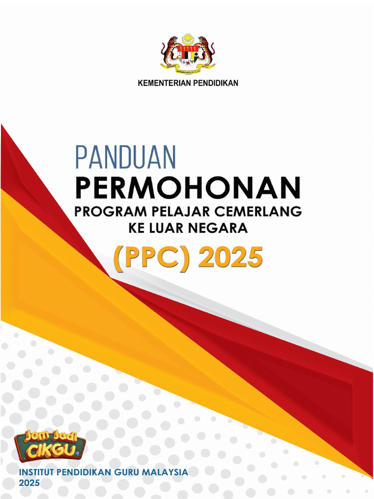 04 - Panduan Permohonan PPC 2025 | PDF