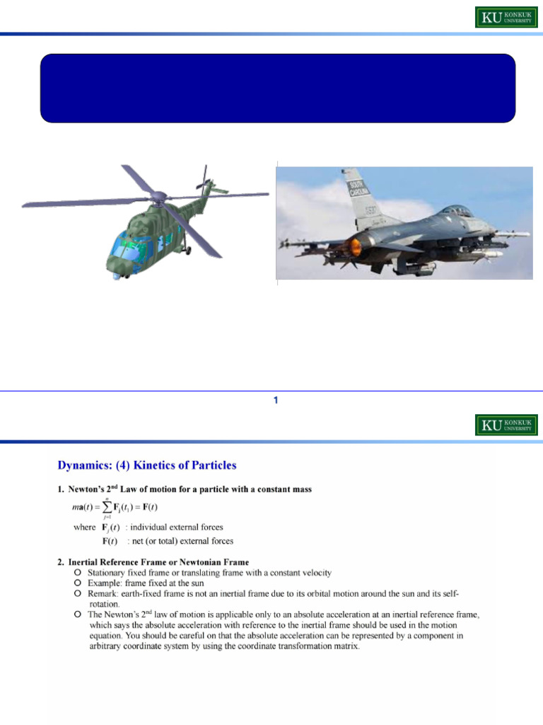 Kinetics of Particle | PDF | Mechanics | Physics