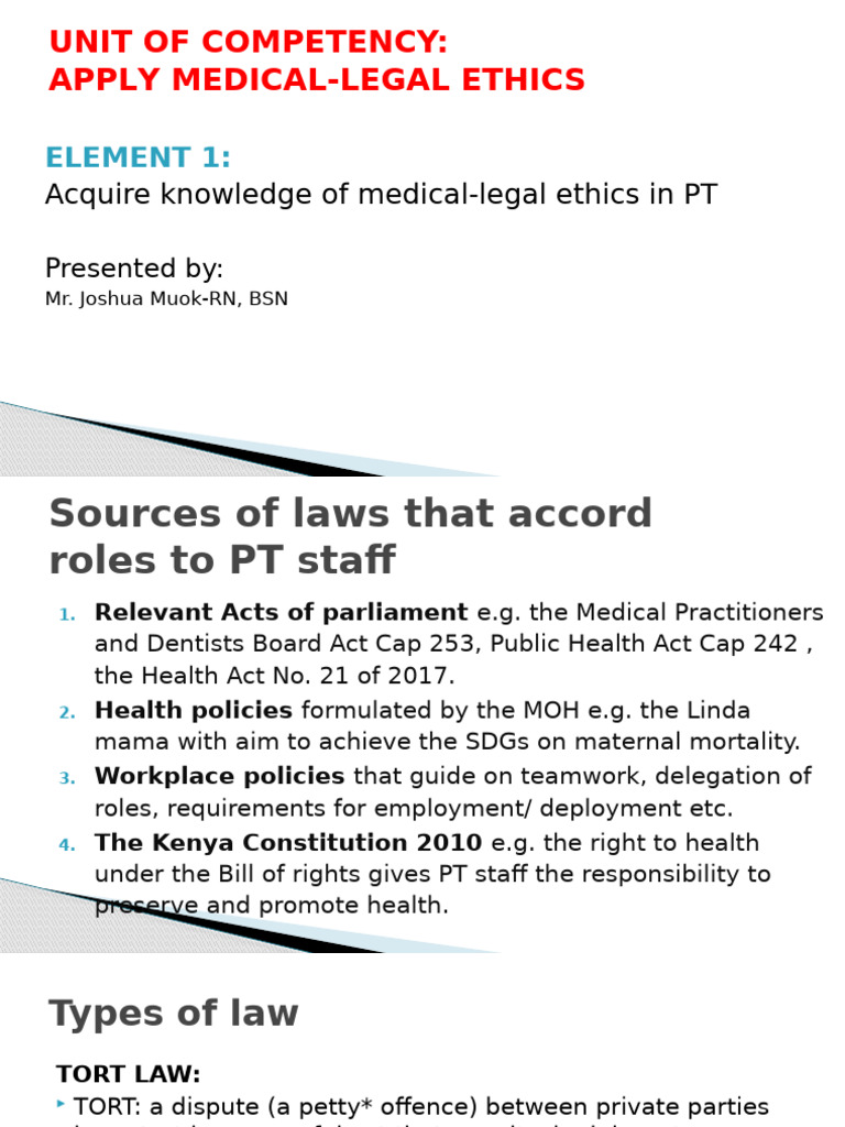 Knowledge of Medical-legal Ethics | PDF | Tort | Confidentiality