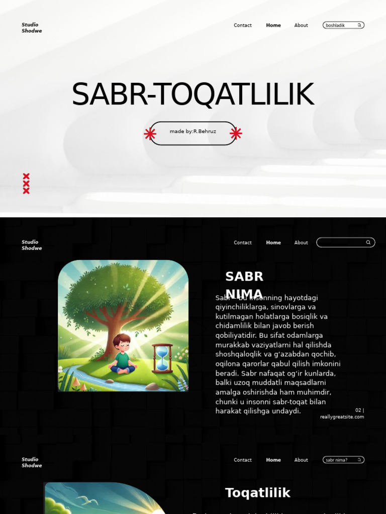 Sabr Toqatlilik | PDF