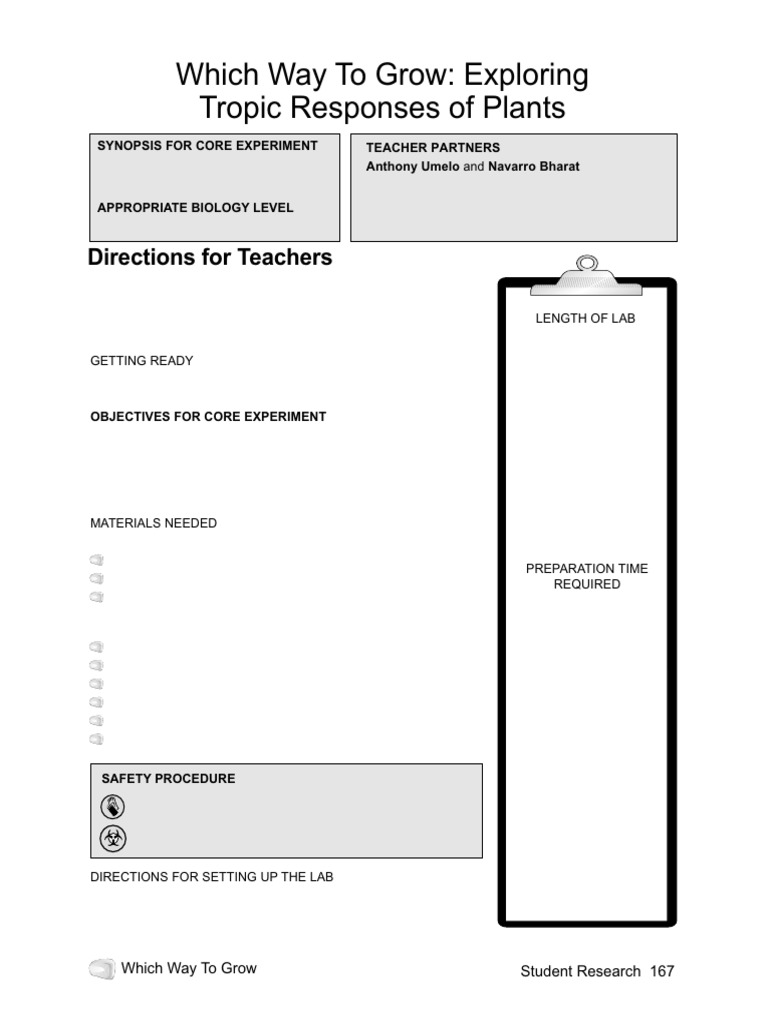 8 Geotropism | PDF | Seed | Botany