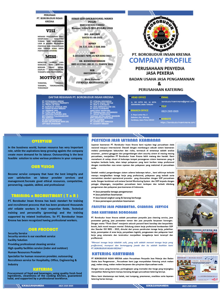 Compro PT Bik 2025 | PDF