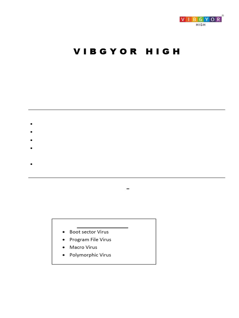 Grade 7-Term 2 - Computer Practical Exam - Sample Question Paper | PDF ...