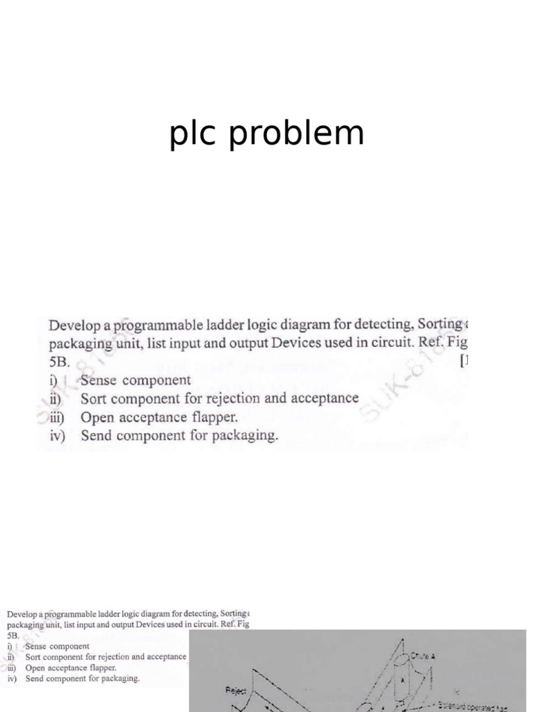 Plc Problem | PDF