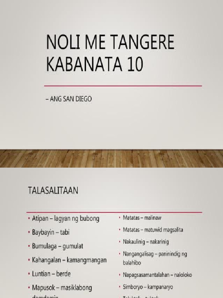 KABANATA 10 - NMT | PDF