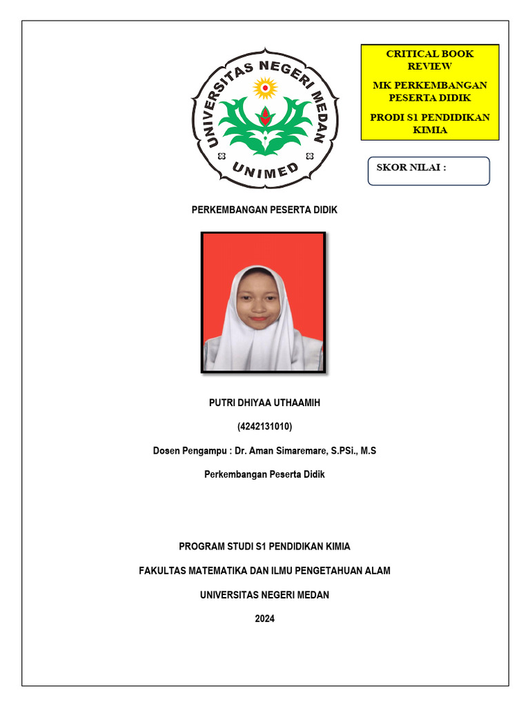 CBR PPD Perkembangan Peserta Didik | PDF