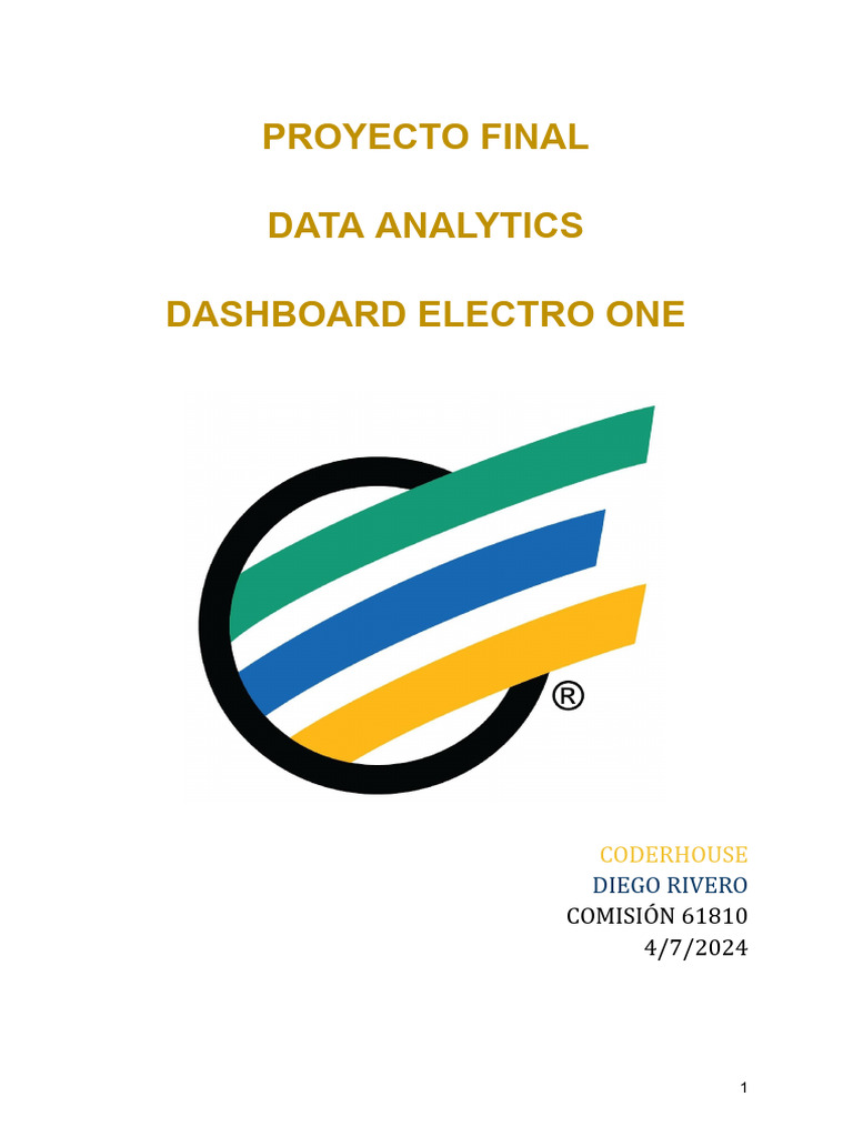 Proyecto Final - Data Analytics - Diego Rivero | PDF | Planificación de recursos empresariales ...