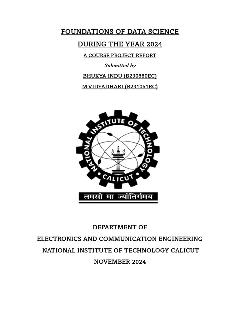 Dsa Final Project Report | PDF | P Value | Analysis Of Variance
