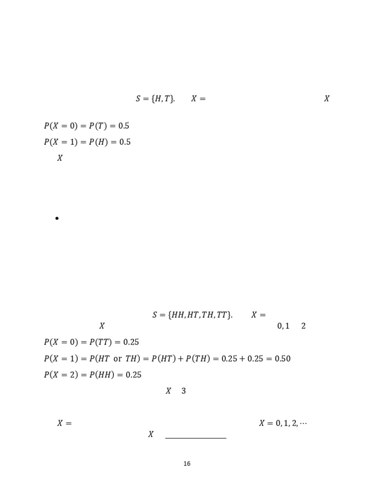 Part 5 | PDF | Random Variable | Probability Distribution