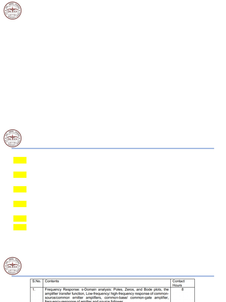 Transfer Function+bode Rule+Miller's Theorem | PDF | Electrical Engineering | Electronics