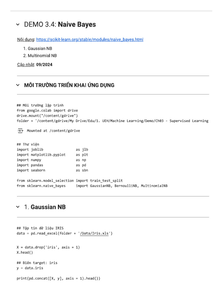 Ch3.4 - Naive Bayes | PDF