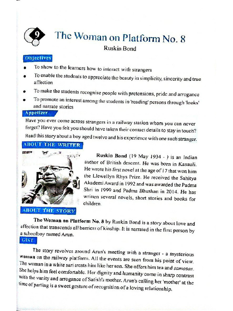English Short Stories Class 12 | PDF