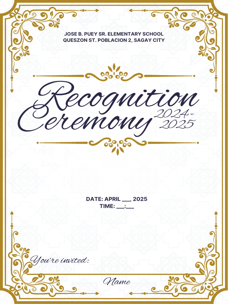 2025 Awards Ceremony Program | PDF