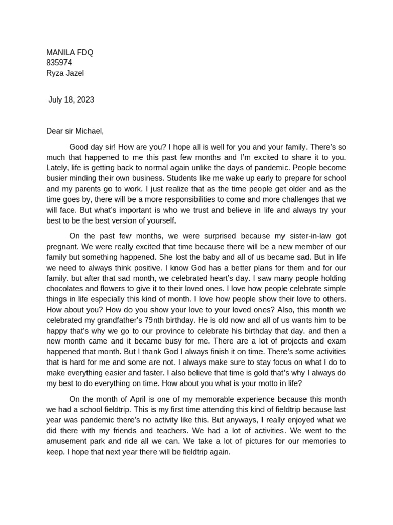 RL - 835974 - Ryza Jazel Macahiya JULY 2023 | PDF