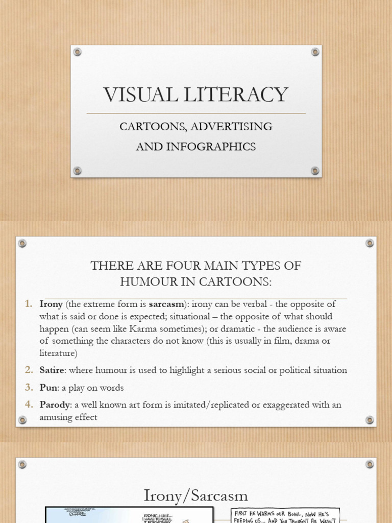 Visual Literacy - The Basics | PDF | Advertising | Irony