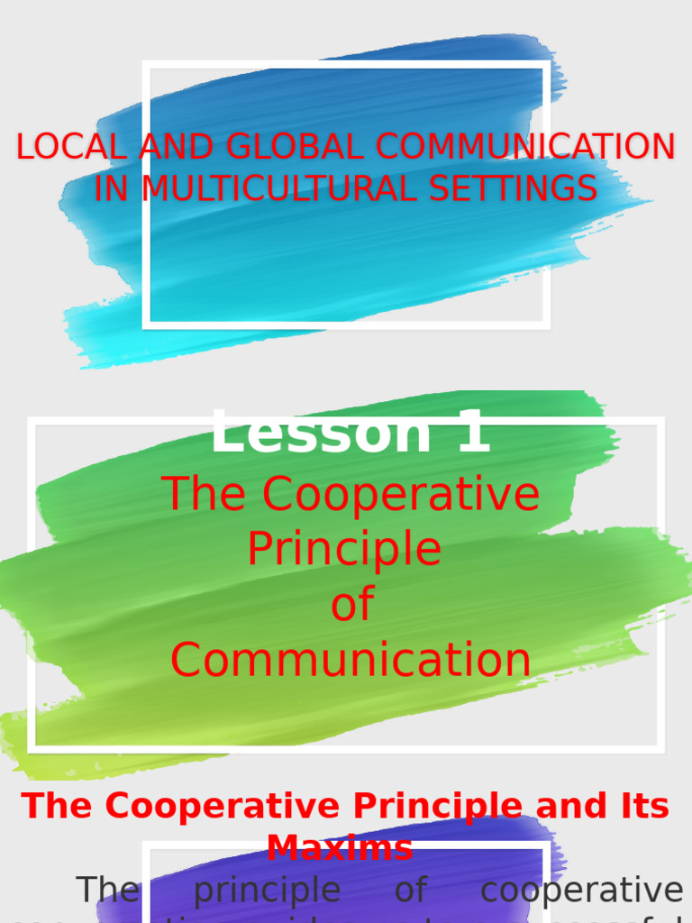 PC Chapter 2 Lesson 1 Lesson 2 | PDF | Body Language | Communication