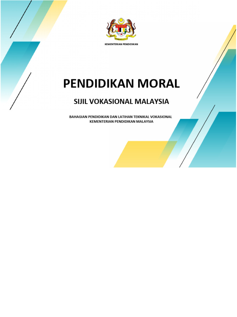 2025 KSKV Pendidikan Moral | PDF