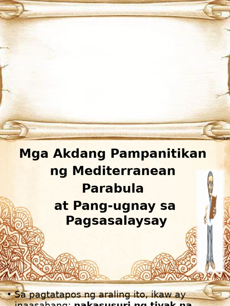 Parabula Week 2 | PDF