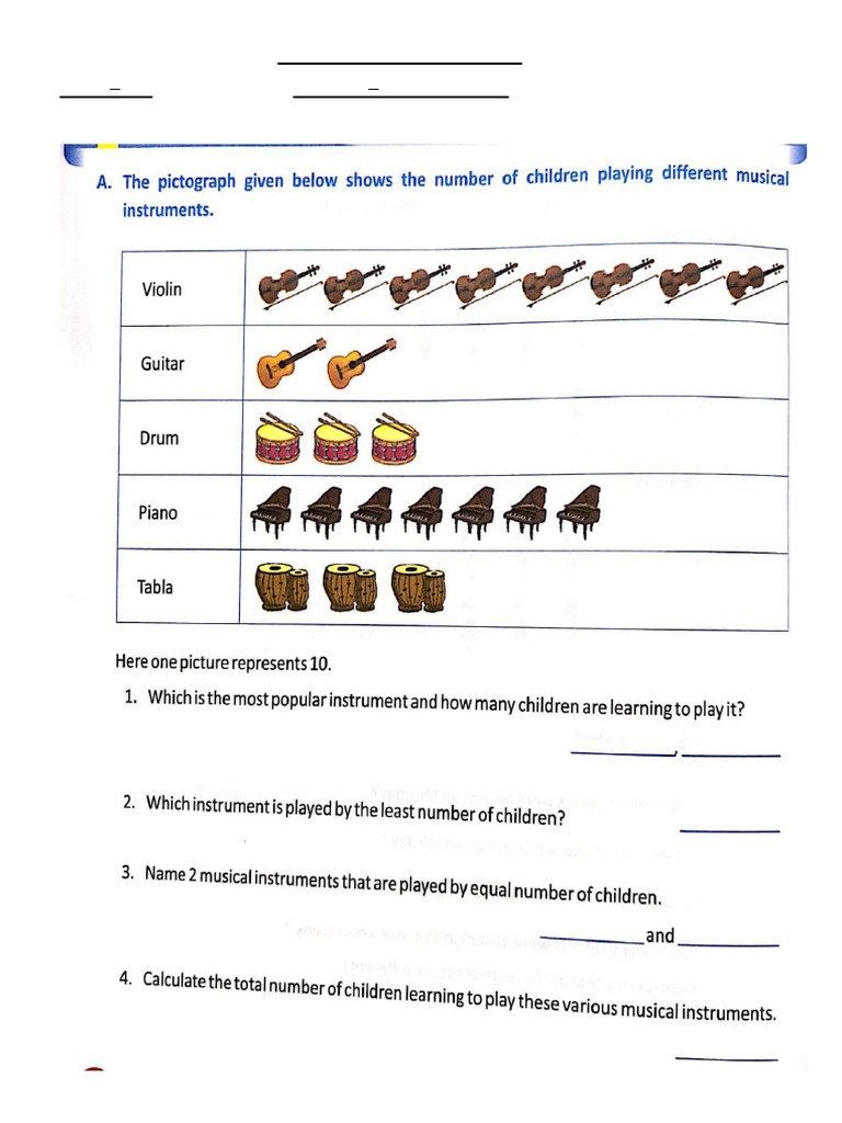 Data Handling for Class IV Students | PDF