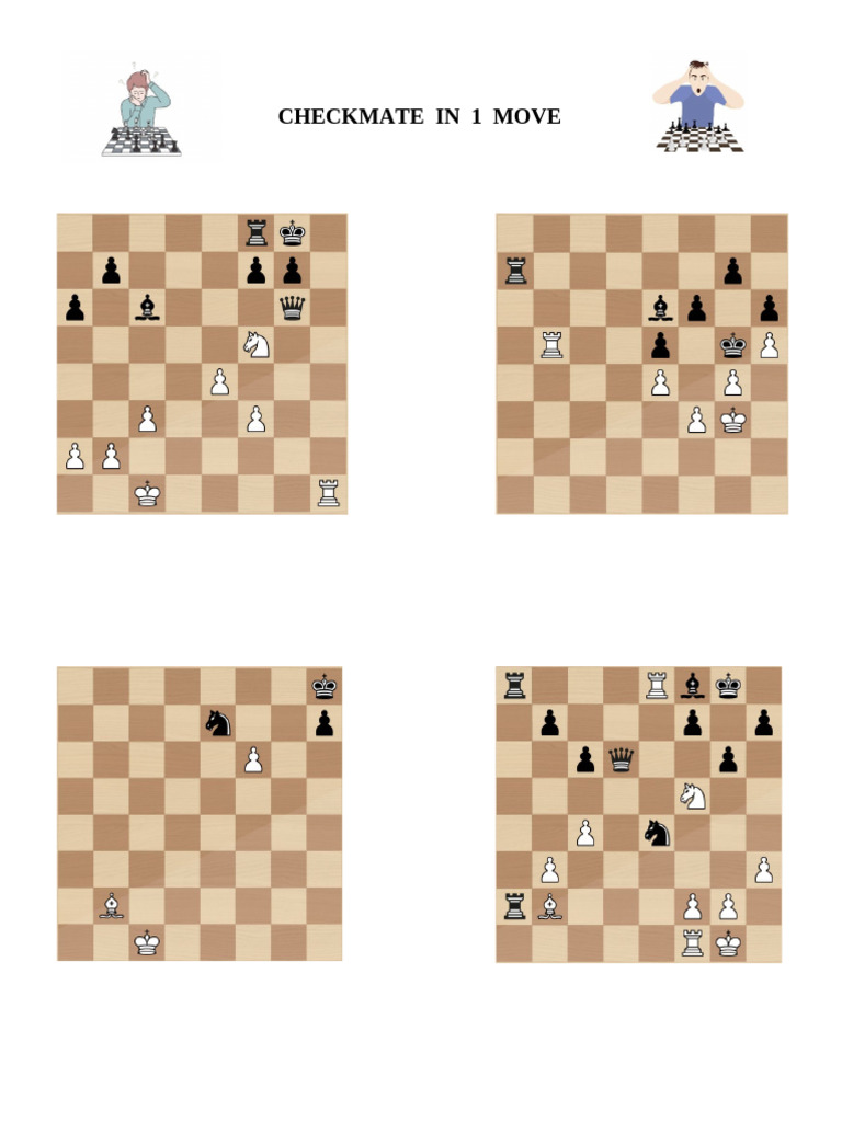 Checkmate in 1 Move | PDF